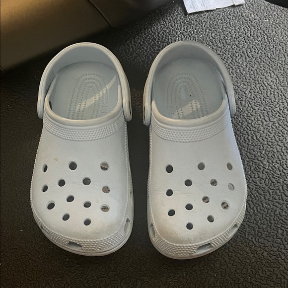 CROCS | Shoes | Crocs Womens Shoes In Light Blue | Poshmark